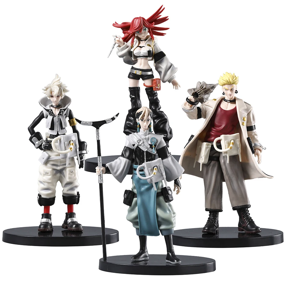 GACHIAKUTA Zanka Enjin Lud Riyou Figure PVC Figurine Collection Model ...