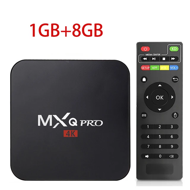 Dosyu MXQ Pro 4K HD Smart TV Box Android 9.0 S905X 2.4G/5G Wifi 3D Video Media Player Home ...