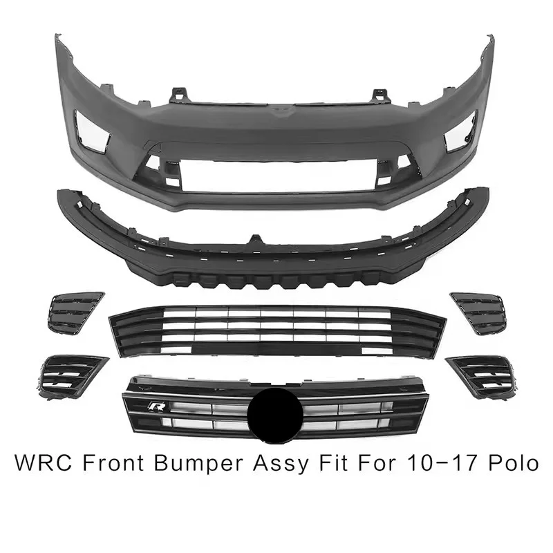 Front-bumper-assembly-for-Volkswagen-vw-Polo-2010-2017-modified-Auto ...