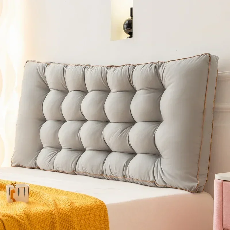 High-Quality-and-Simple-Washed-Cotton-Bedside-Cushion-for-Home-Use ...