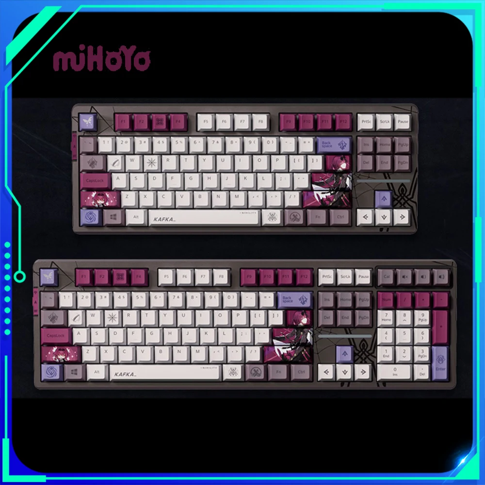 108keys-Honkai-Star-Rail-Kafka-Mechanical-Keyboard-Tri-Mode-Hotswop ...