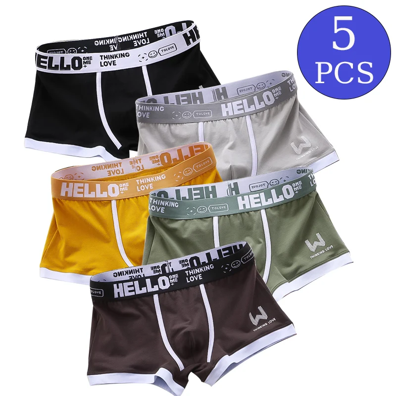 Sous-v-tements-en-coton-respirant-pour-hommes-boxers-masculins-cale-ons ...