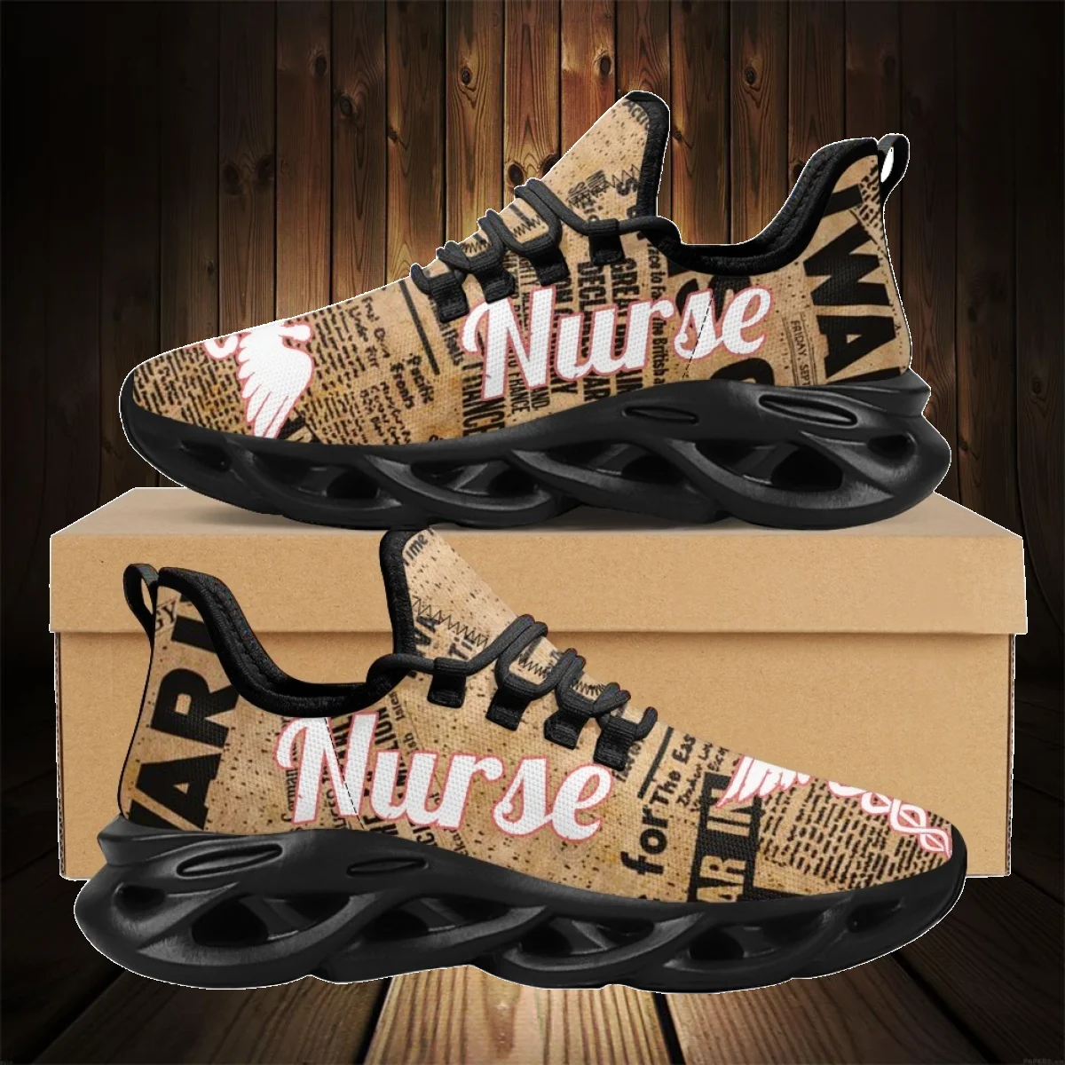 INSTANTARTS-Women-s-Hospital-Work-Sneakers-Paramedic-EMT-EMS-and ...