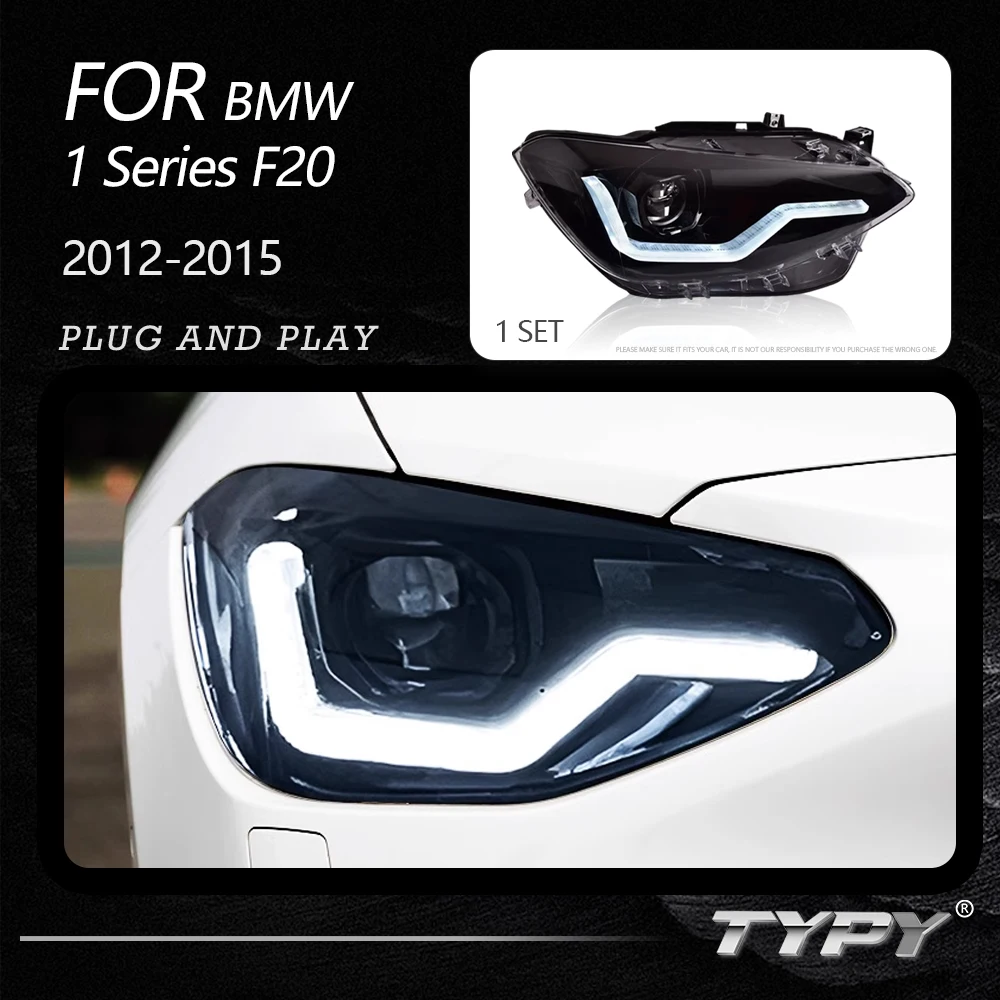 TYPY-Car-Headlights-For-BMW-1-Series-F20-2012-2015-LED-Car-Lamps ...