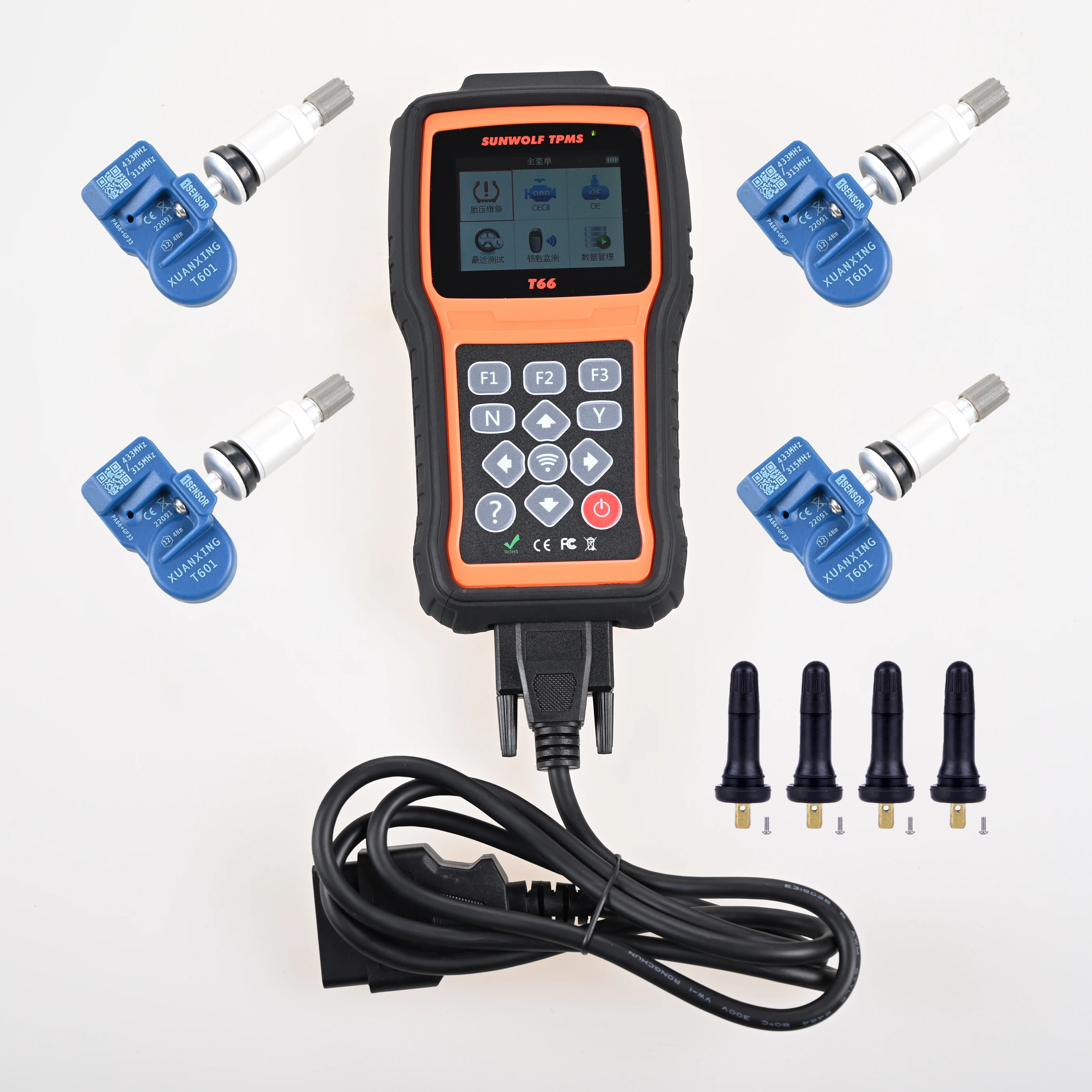T66-TPMS-Tool-Tire-Pressure-Sensor-Activation-Programming-OBD-Match-Car ...