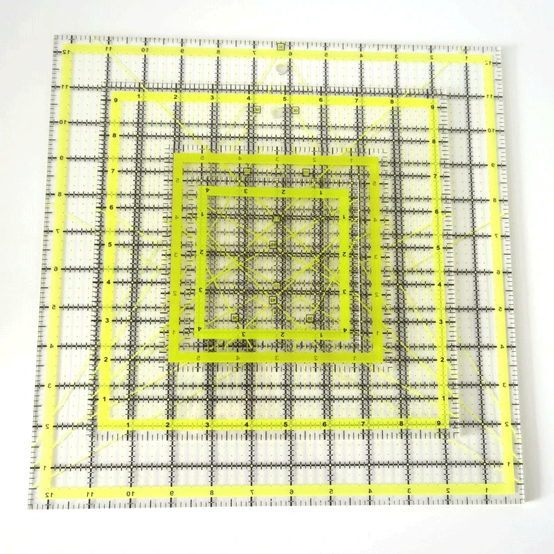 4-5-6Inch-Quilting-Ruler-Square-Acrylic-Sewing-Patchwork-Ruler-with ...