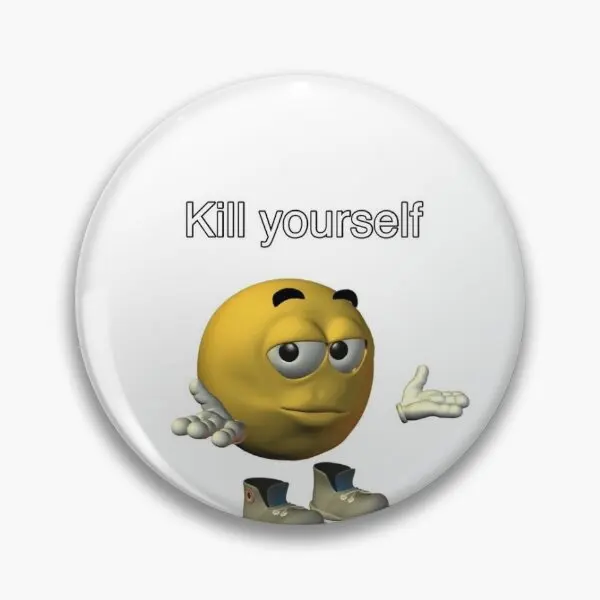 Kys Soft Button Pin Gift Cute Lover Collar Funny Jewelry Hat Brooch Cartoon Lapel Pin Badge ...