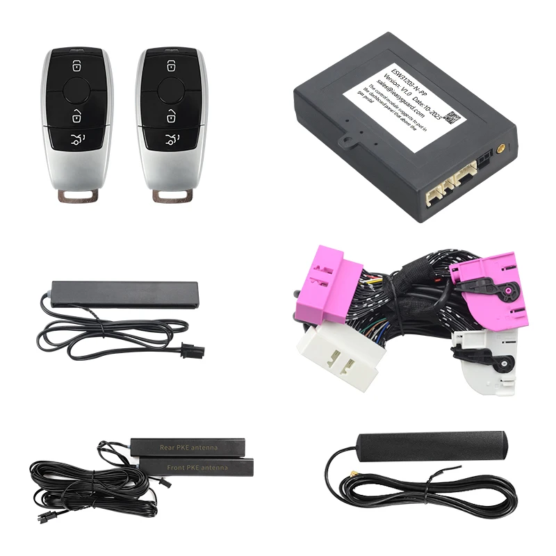 EASYGUARD Smart KeyPKE Kit Passive Keyless Entry System Fit for Benz ...