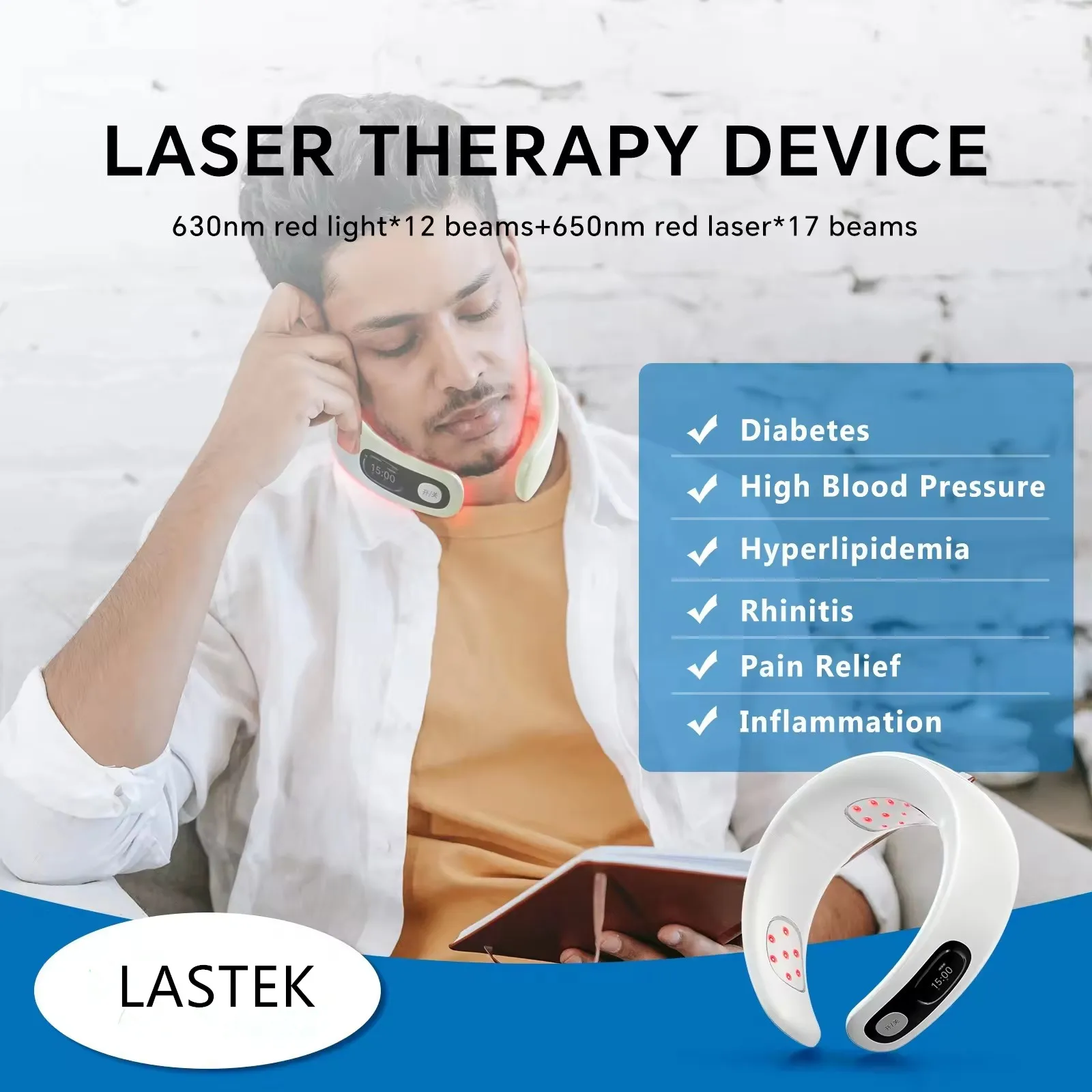 LLLT-650nm-Laser-Therapy-for-Thrombolysis-Cervical-Pain-Relief-and ...