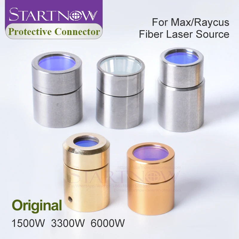 MAX Raycus QBH Fiber Laser Source Output Protective Connector Lens ...