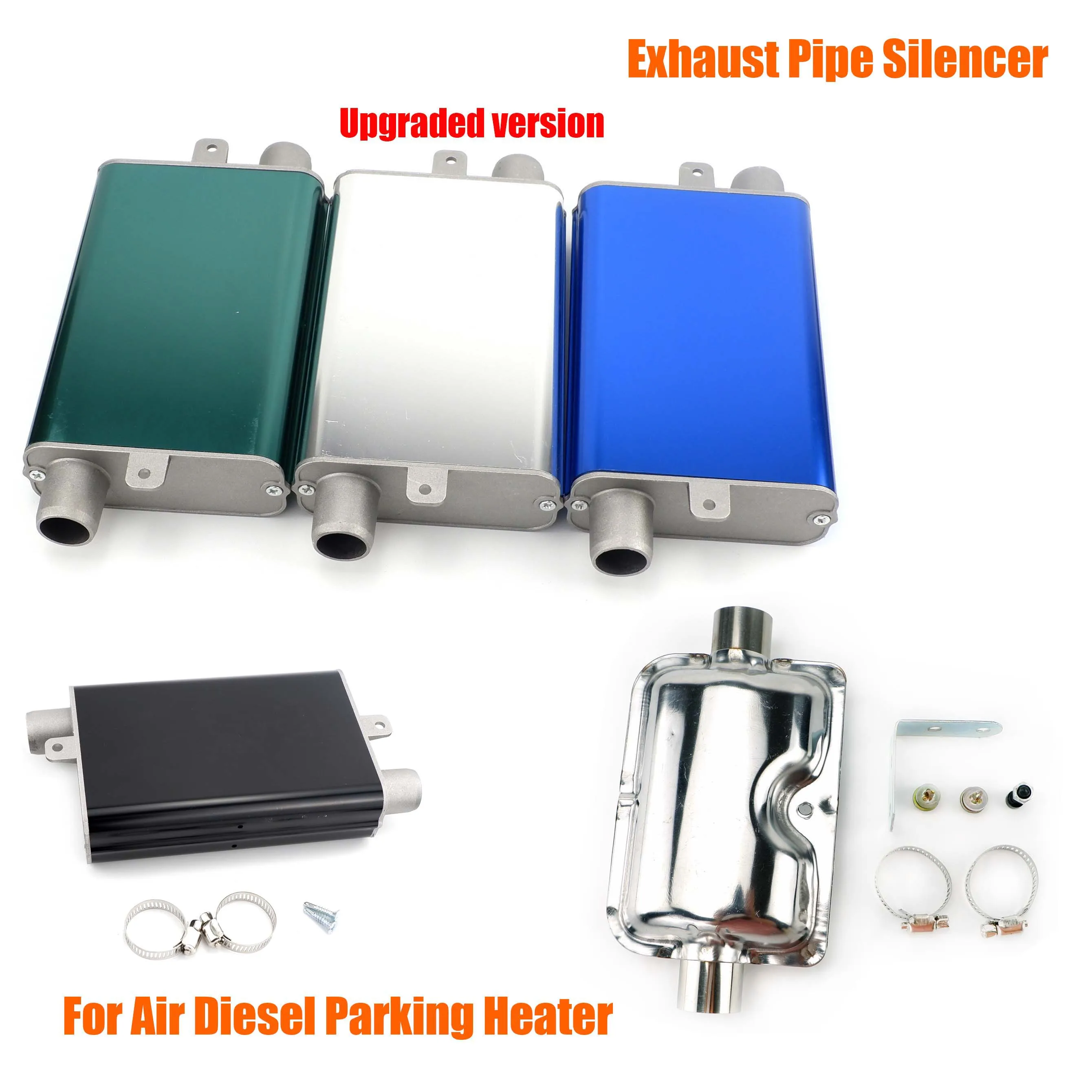 24mm-Muffler-Silencer-Upgraded-Clamp-Bracket-Car-Air-Diesel-Parking ...