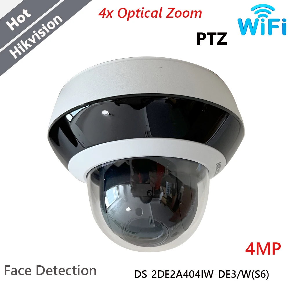 Hikvision-4-inch-4MP-PTZ-Camera-4x-Zoom-Wi-Fi-DarkFighter-Pan-Tilt-Mini ...