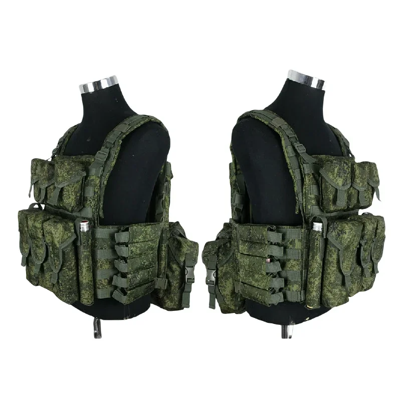 Russian-6B46-Tactical-Vest-EMR-Chest-Rig-With-EVA-Plate-AK-Sub-Magazine ...
