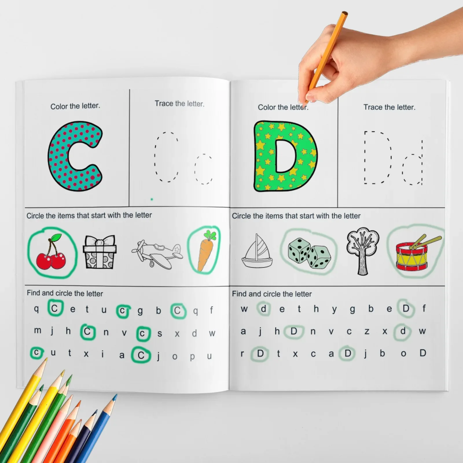 Alphabet Book for Kids - Fun Letter Recognition & Writing | Early ...