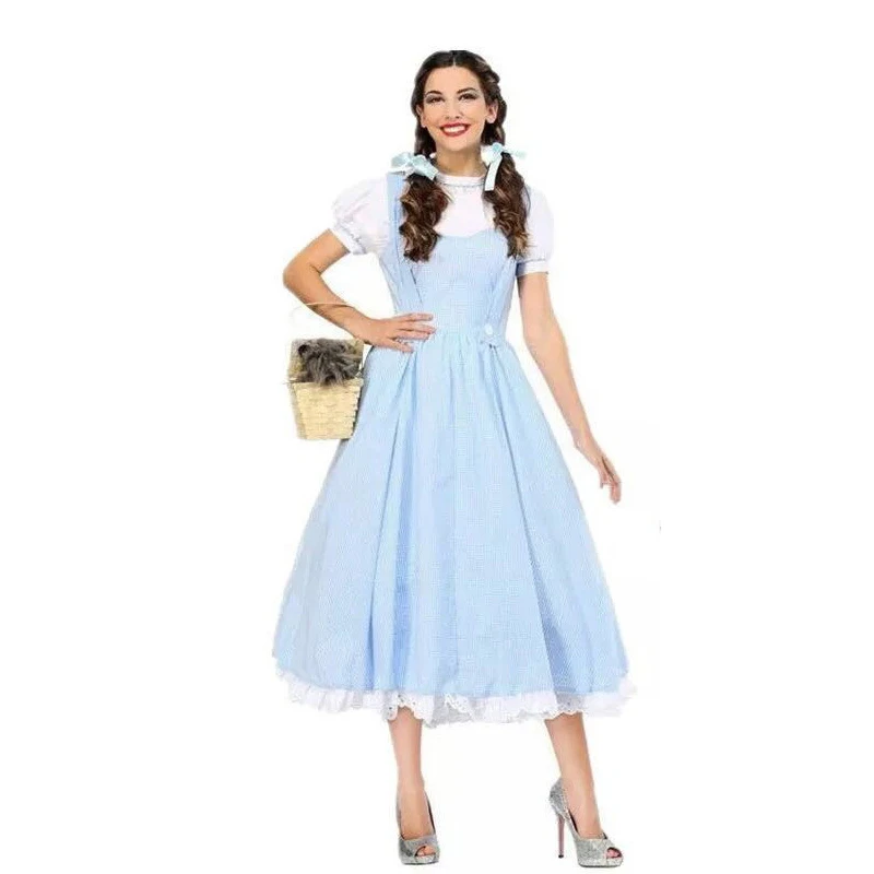 Carnival Halloween Lady Dorothy Princess Costume Oz Country Wizard ...