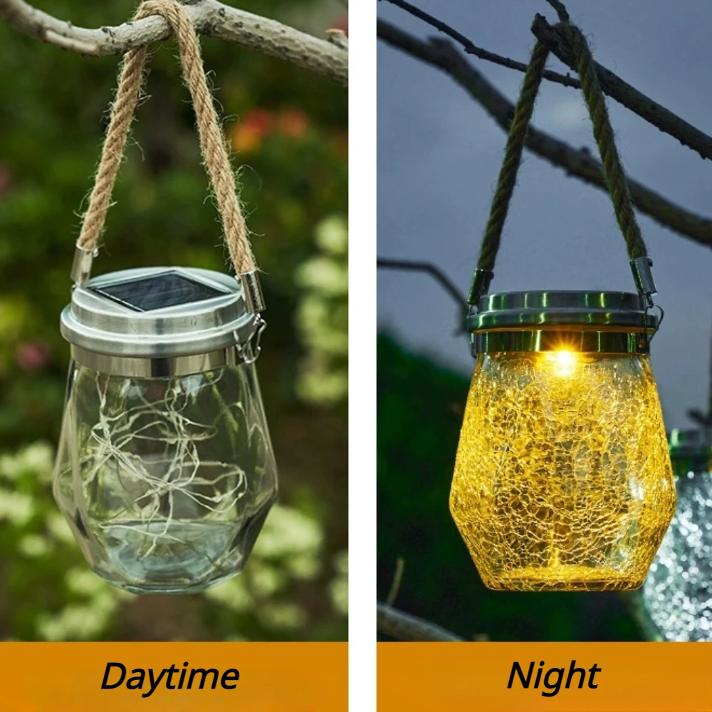Led-Solar-Jar-Outdoor-Light-Solar-Powered-Lamp-Led-Night-Light ...