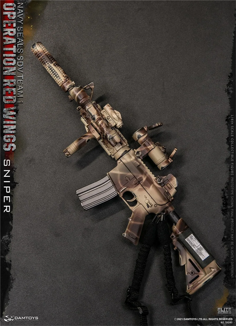 Navy Seals Tactical Rifle Painting