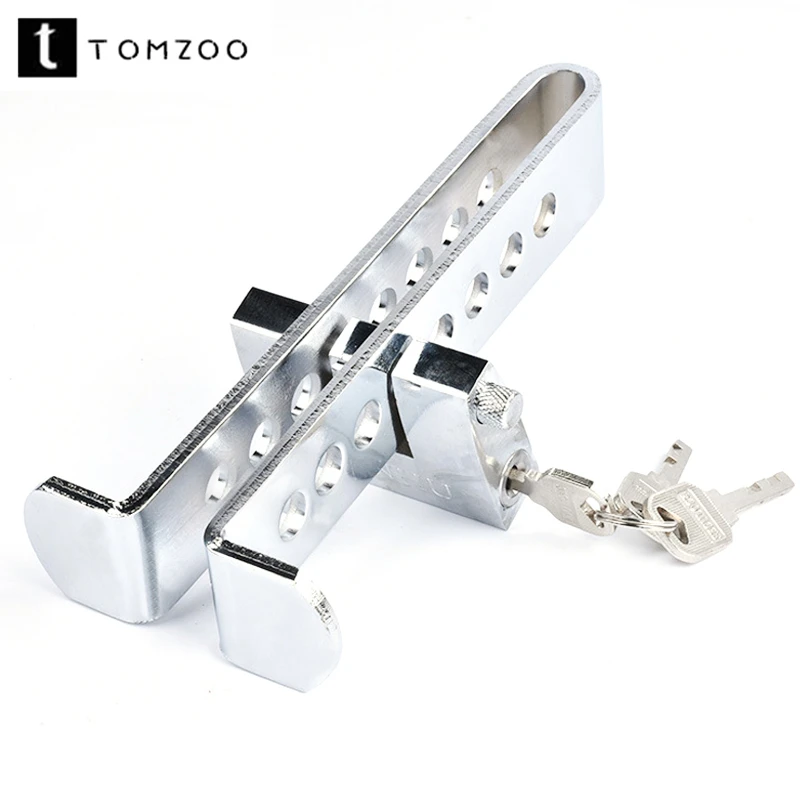 Car Lock Universal Solid Stainless Steel Anti-Theft Strong Security ...