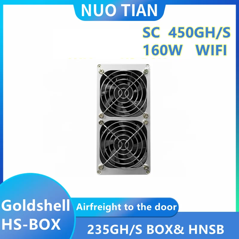 ASIC 광부 Goldshell HS BOX HNS 235GH/s 악수 SC 450GH/s 광부 미니 DOGE KD BOX LB ...