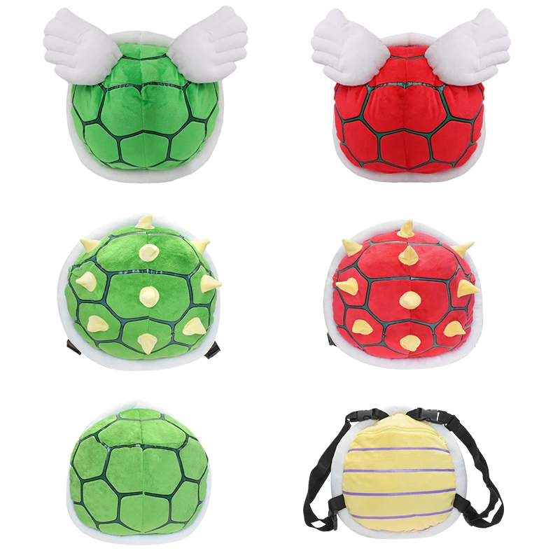 Mochila-de-concha-de-tortuga-de-Mario-Bros-2-en-1-Cosplay-Koopa-Bolsa ...