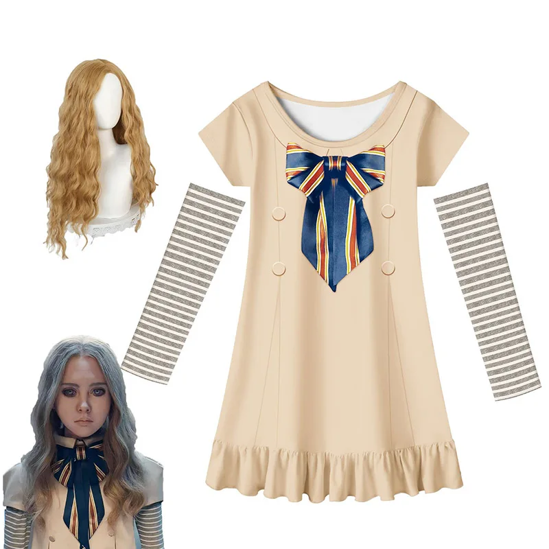Killer Doll Scary Costume Horror Halloween Mgan Movie Outfit Terror ...