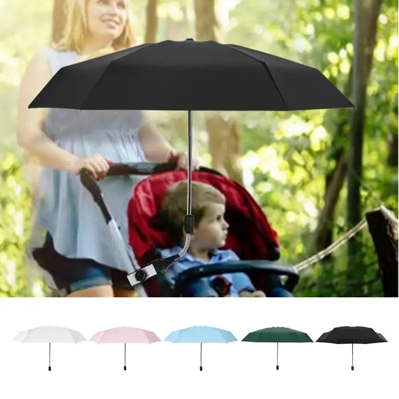 360Degree Adjustable Baby Stroller Umbrella Pram Pushchair Parasol Sun ...