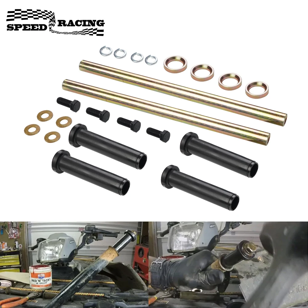7501093 Front Lower A-ARM Bushing Shaft Blots Kit For Polaris Sportsman ...