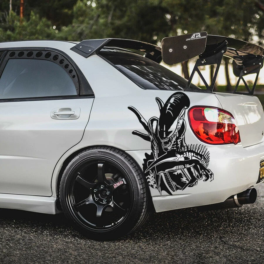 For 2x Pair Side Alien Xenomorph Nostromo Mother Predator Car Vinyl ...