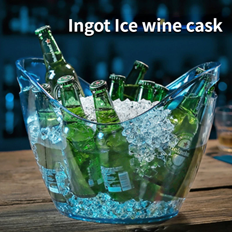 Acrylic-Yuanbao-Ice-Bucket-Commercial-High-Value-Champagne-Ice-Cube ...