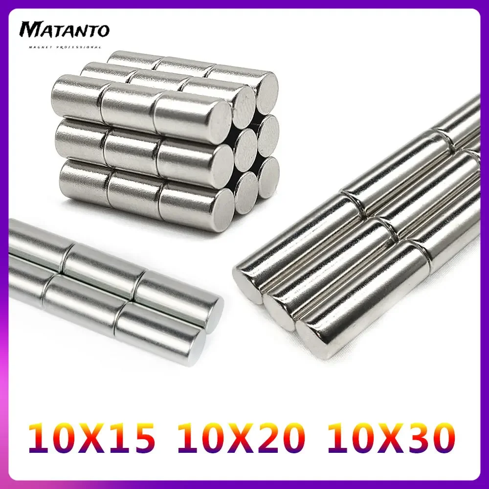 2-5-10-20-30PCS-10x15-10x20-10x30-Mm-Round-Magnet-Super-Strong-Rare ...