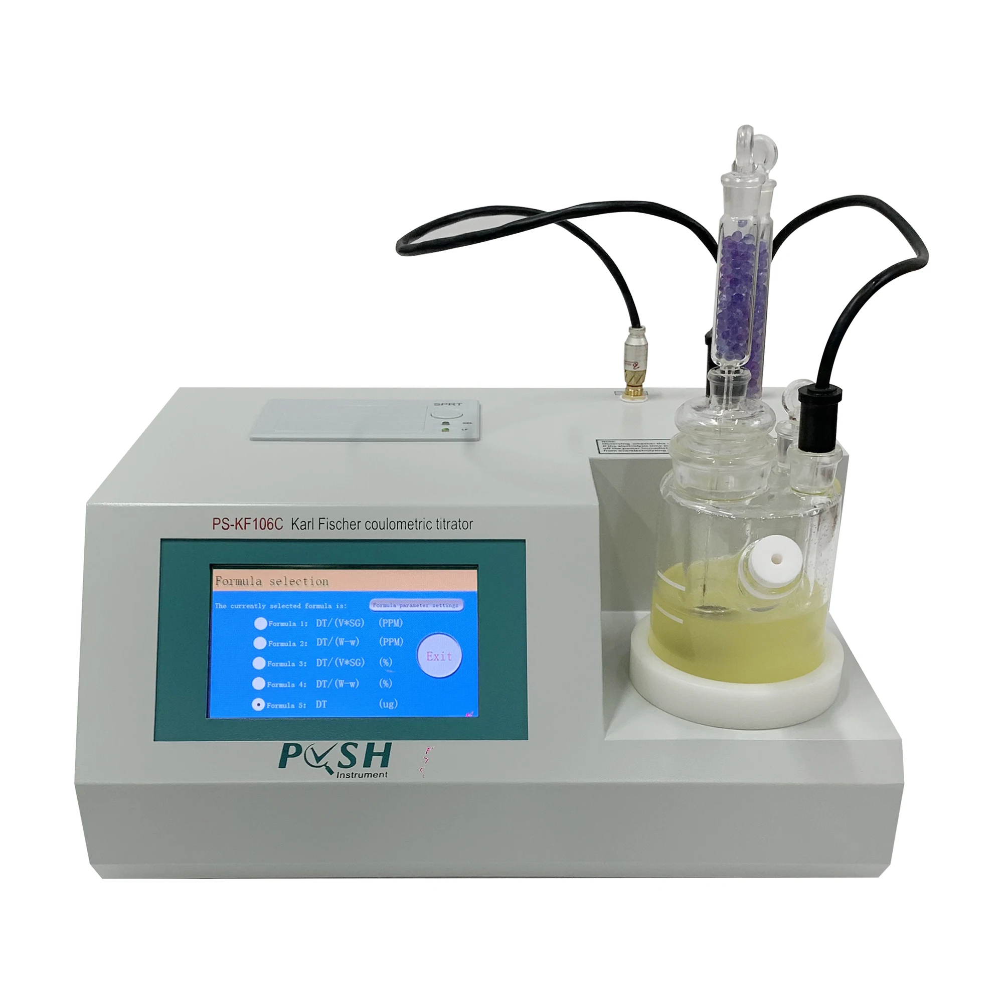 공장 가격 ASTM D1533 Karl Fischer 적정 Coulometric 변압기 오일 트레이스 수분 시험기|기구 부품 ...