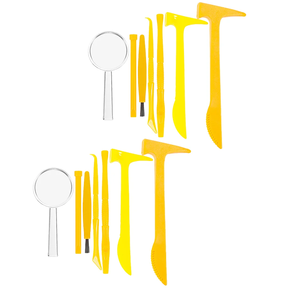 2-Sets-Digging-Chisel-Hammer-Archaeological-Excavation-Tools ...