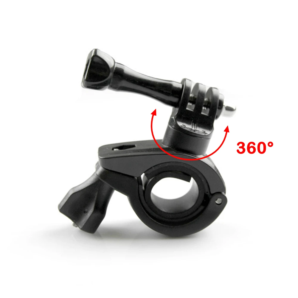 Rotatable-Bike-Bicycle-Handlebar-Mount-Holder-Adapter-Motorbike-Clip ...