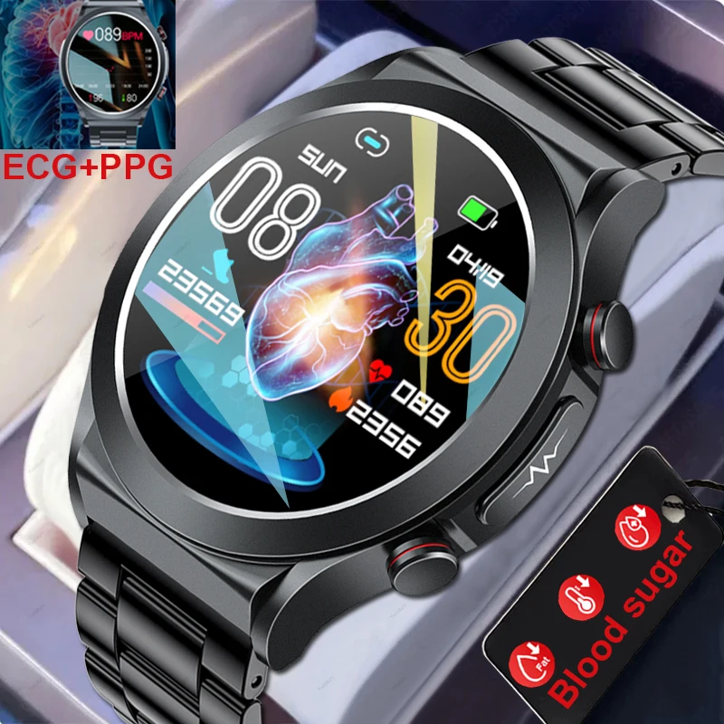 Reloj-inteligente-de-grado-m-dico-para-hombre-con-control-de-la-temperatura-corporal-Smartwatch ...