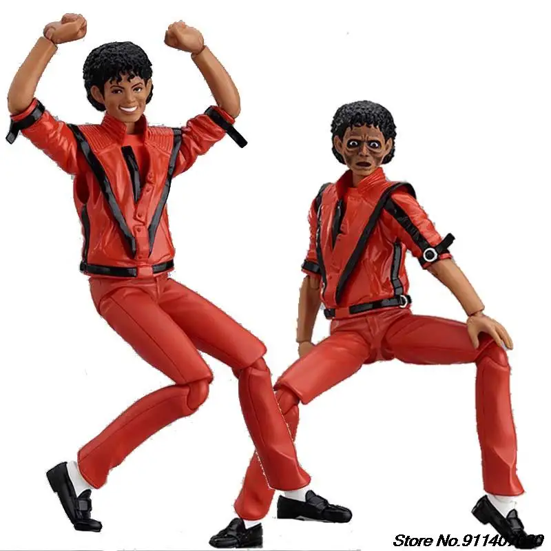 Figura-de-acci-n-de-Michael-Jackson-Figma-096-Thriller-MJ-modelo-de ...