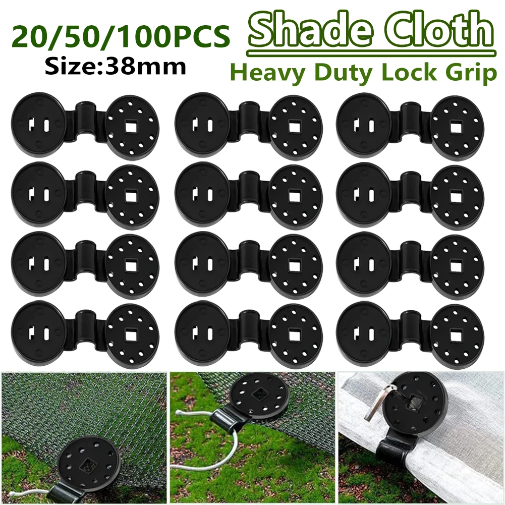 Square-Shade-Cloth-Fix-Clamp-Anti-Bird-Netting-Detachable-Sun-Shade-Net ...