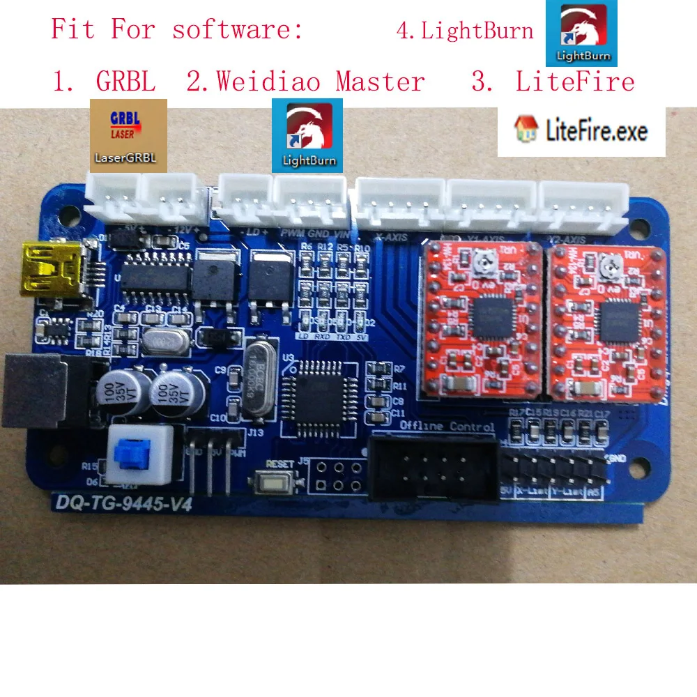 Control Board Laser Machine | Laser Module Power Supply | Laser ...