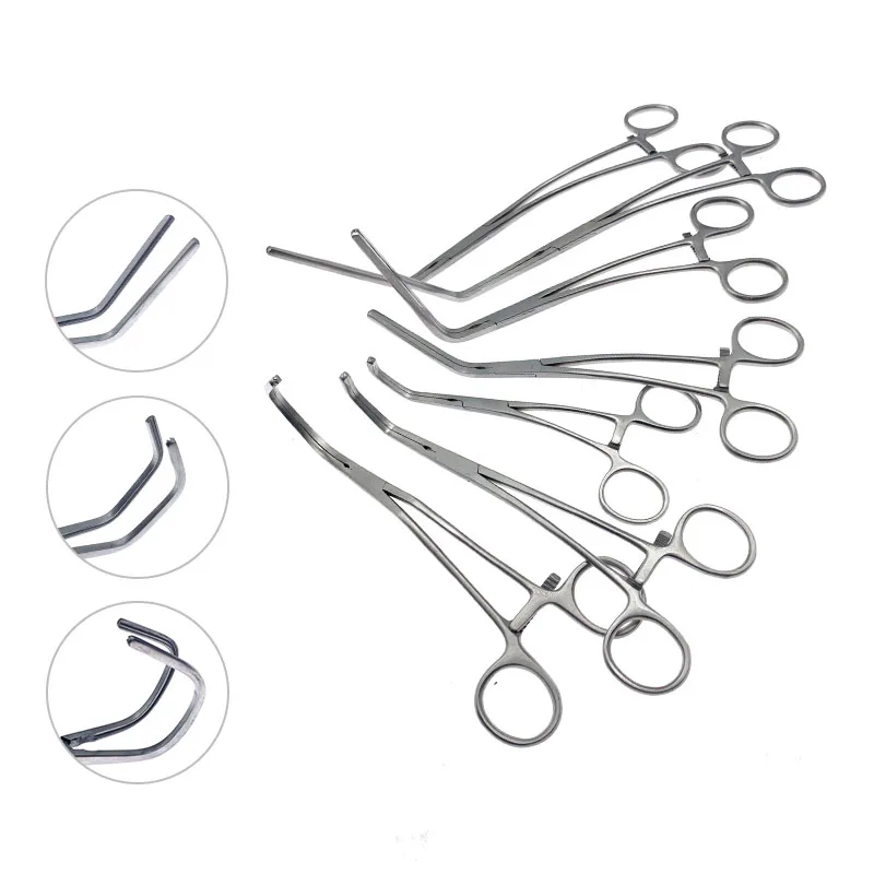 Atraumatic-Tips-Vascular-Clamps-Aortic-Exclusion-Clamp-Stainless-steel ...