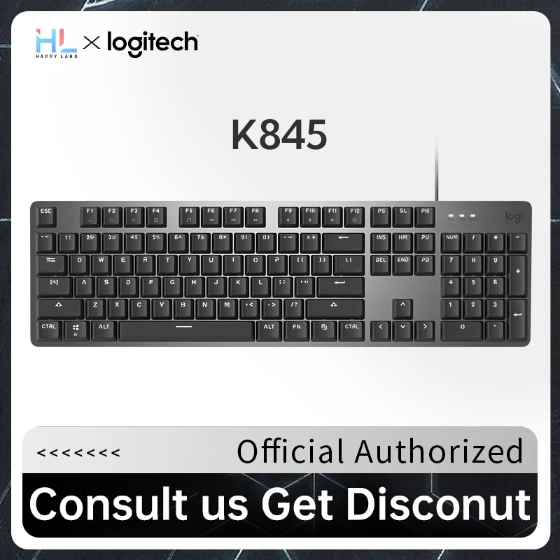 Logitech-K845-Wired-Keyboards-104-Keys-USB-Wired-Backlight-Mechanical ...