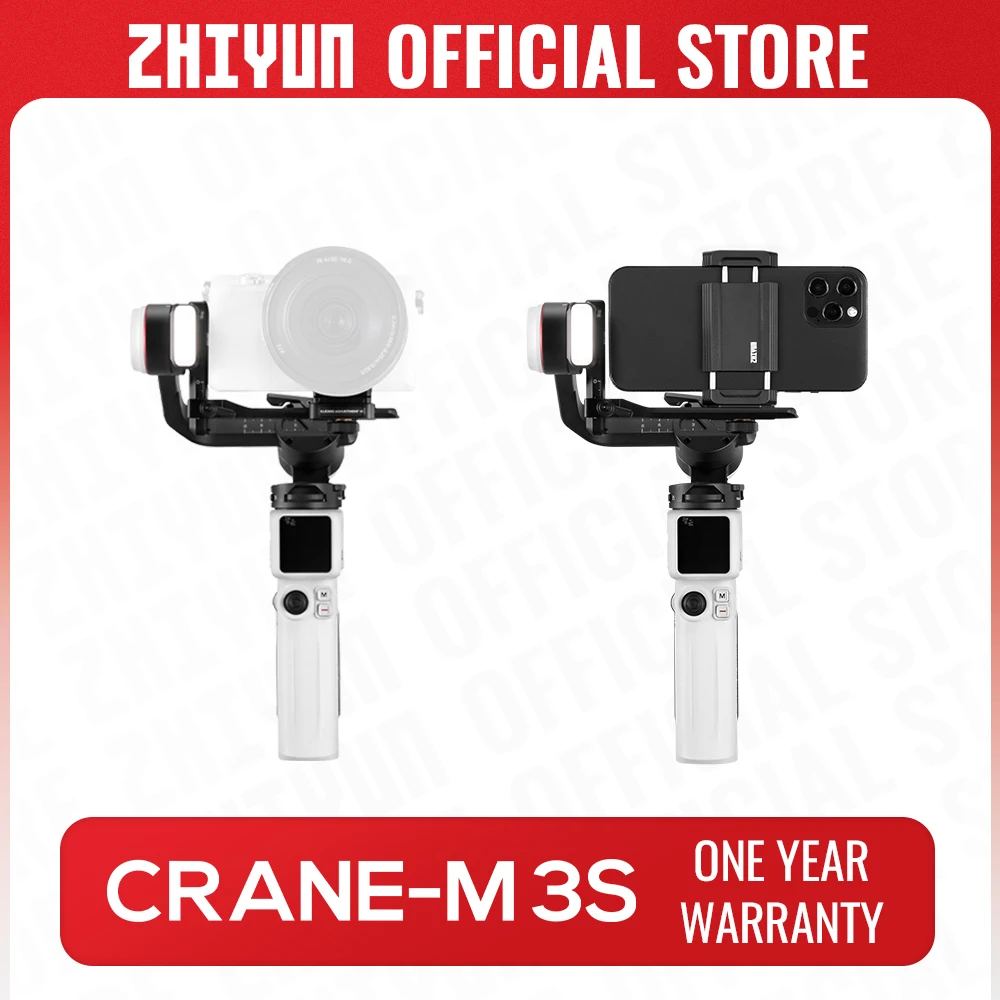 ZHIYUN-Official-CRANE-M3S-Handheld-Camera-Stabilizer-Gimbal-Bluetooth ...