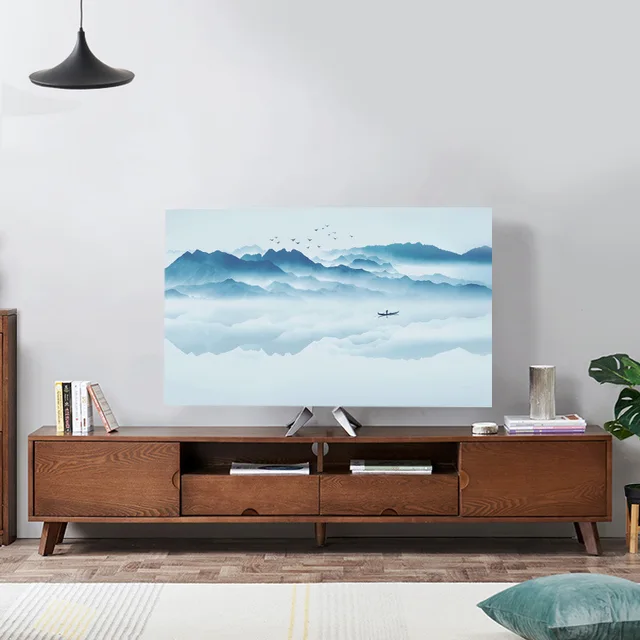 New Landscape Elastic Force Television Hood TV Dust Cover Cloth 32-75 ...