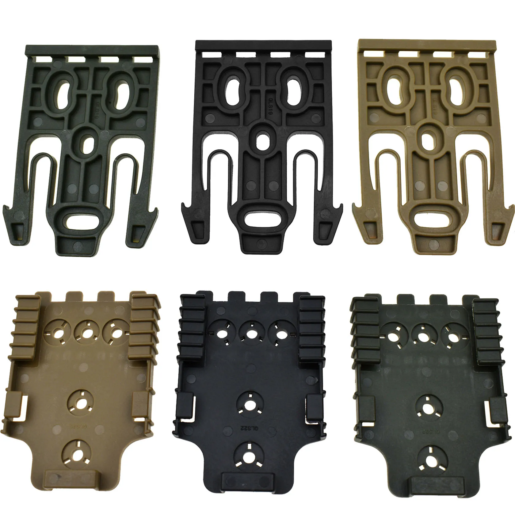 Holster-Accessories-Single-Kit-QLS19-Quick-Duty-Holster-Locking-Fork ...