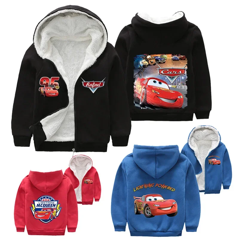 Children-Winter-Thick-Coat-Cartoon-Pixar-Cars-Lightning-McQueen-Baby ...