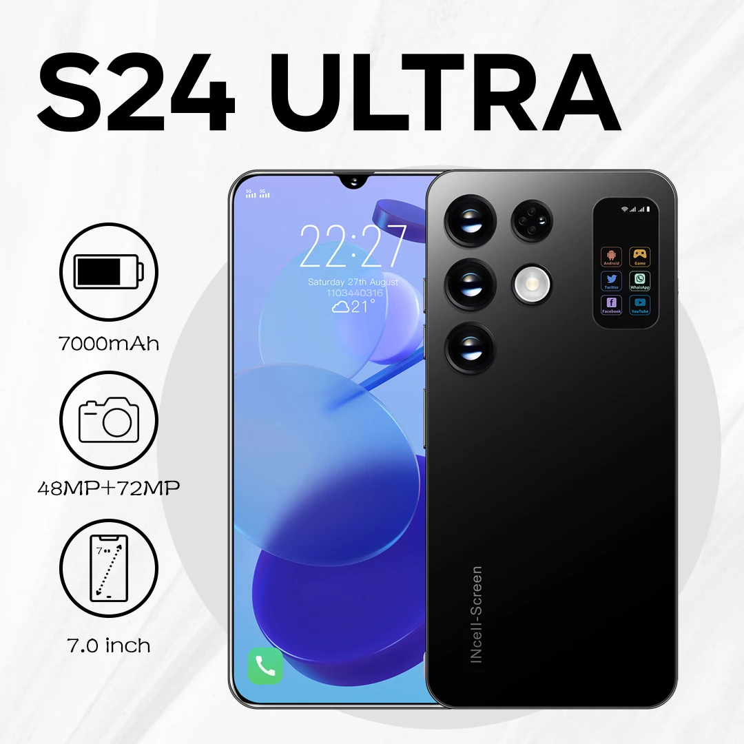 S24-Ultra-Android-13-Smartphone-Edi-o-Global-16GB-1TB-7000mAh-4G-5G ...