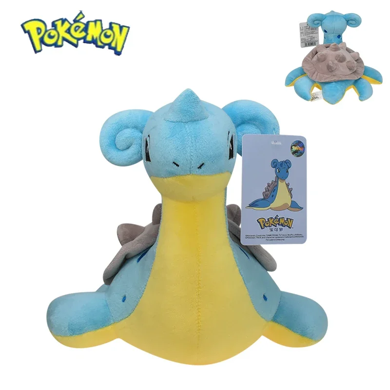 Lapras-originais-brinquedos-de-pel-cia-bonito-lapras-pingente-macio ...