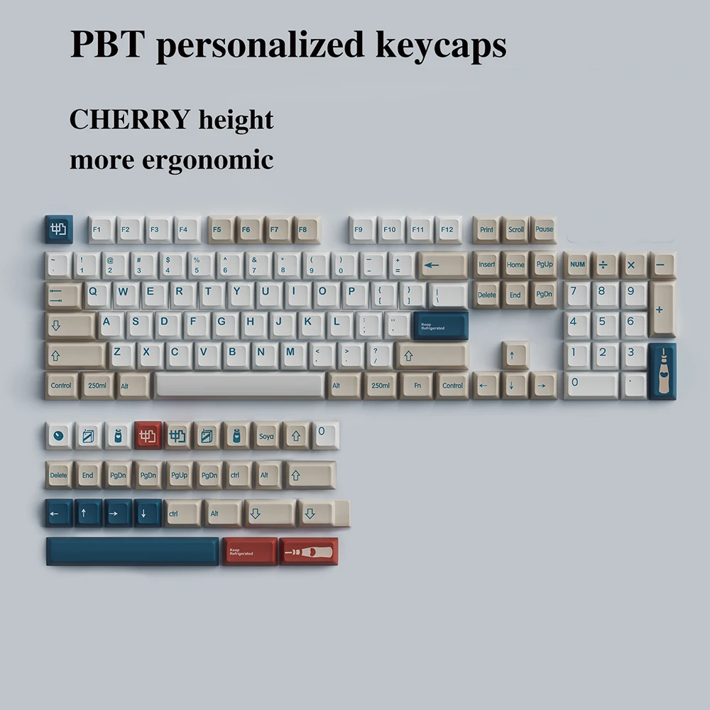 English-Japanese-Keycaps-Personalized-PBT-Material-Sublimation-For-Mx ...