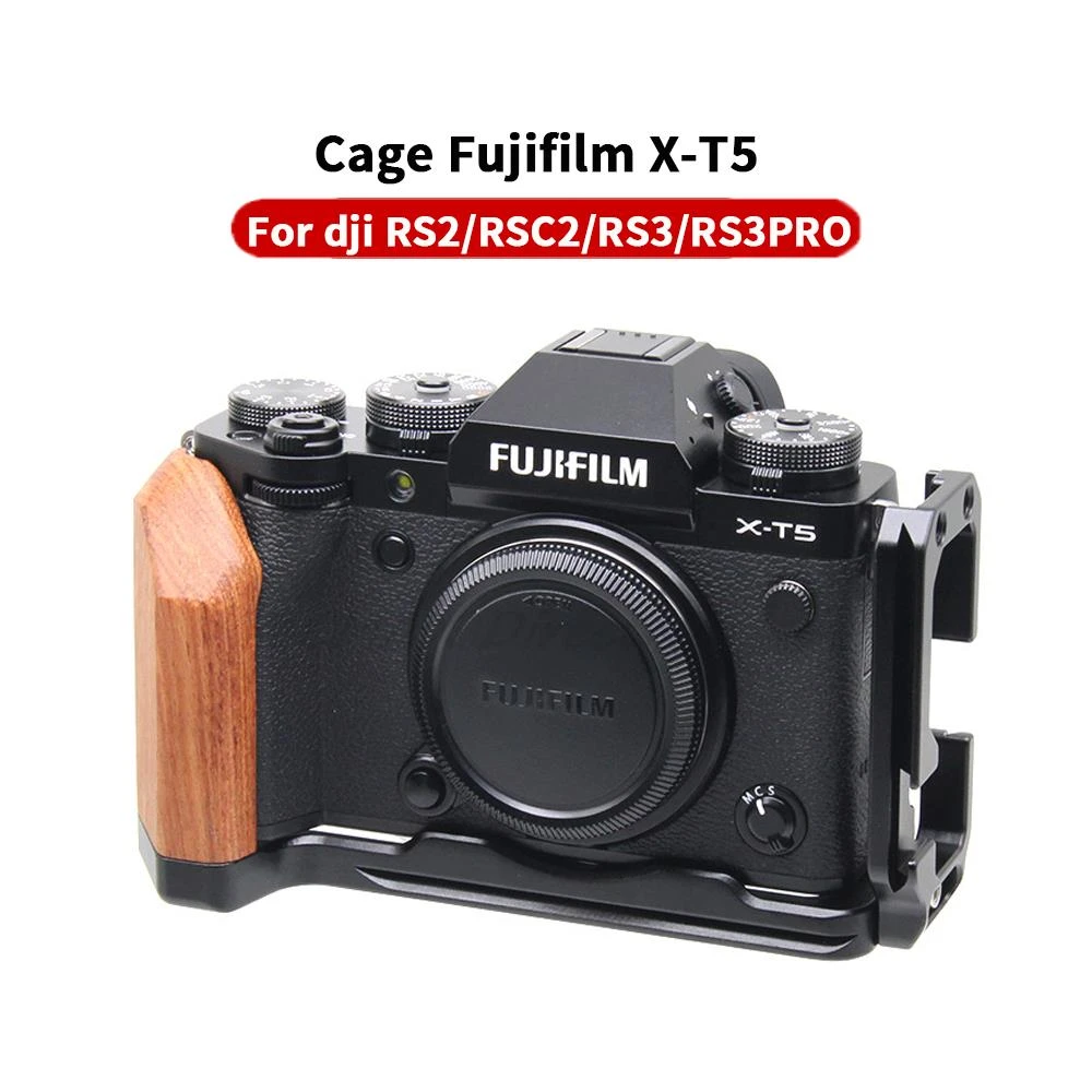 Sunlycnc XT5 Camera Cage Quick Release L Plate Bracket Extension Frame ...