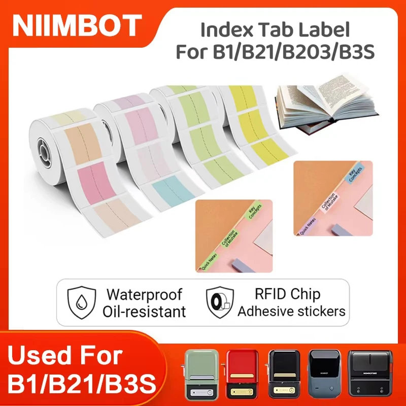 NIIMBOT-index-Smart-Printer-Thermal-Label-Stickers-Colorful-Label ...