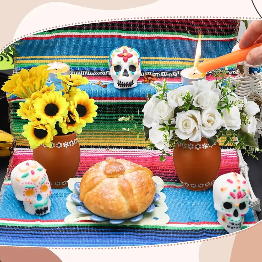 Cantaritos De Barro 6-Piece Set - 16 Oz Mexican Clay Cocktail Cups For ...