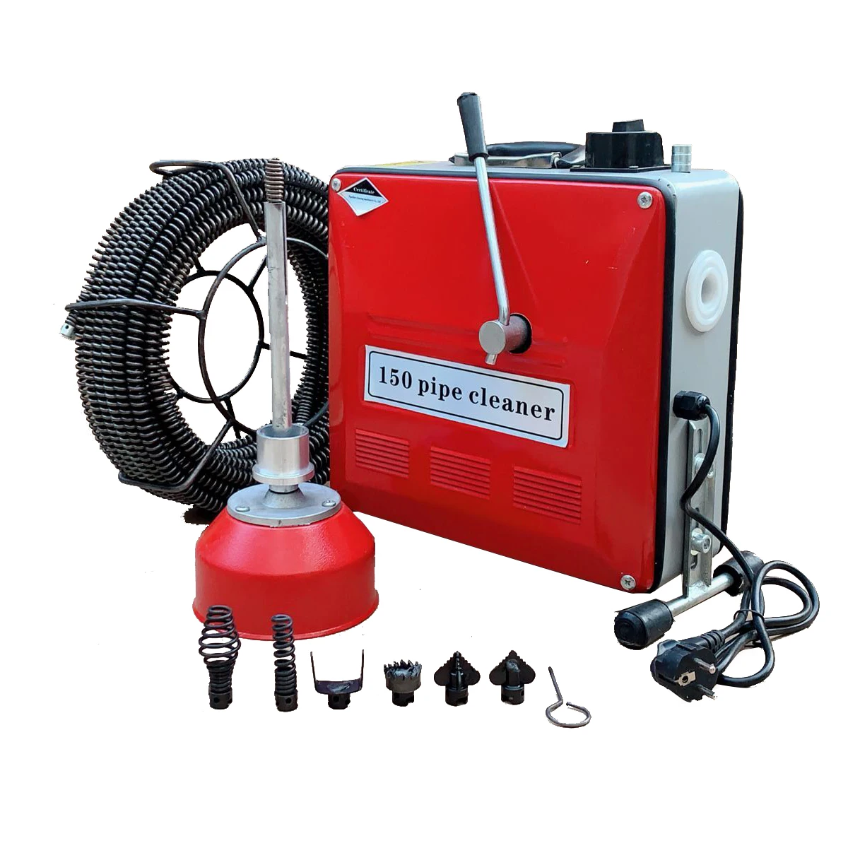 GQ-150 Electric Pipe Dredge Machine Professional Household Sewer Tool ...